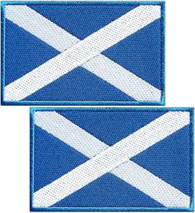 Amazon.com: SoKoot Scotland Flags Patch Scot Flag Military Tactical ...