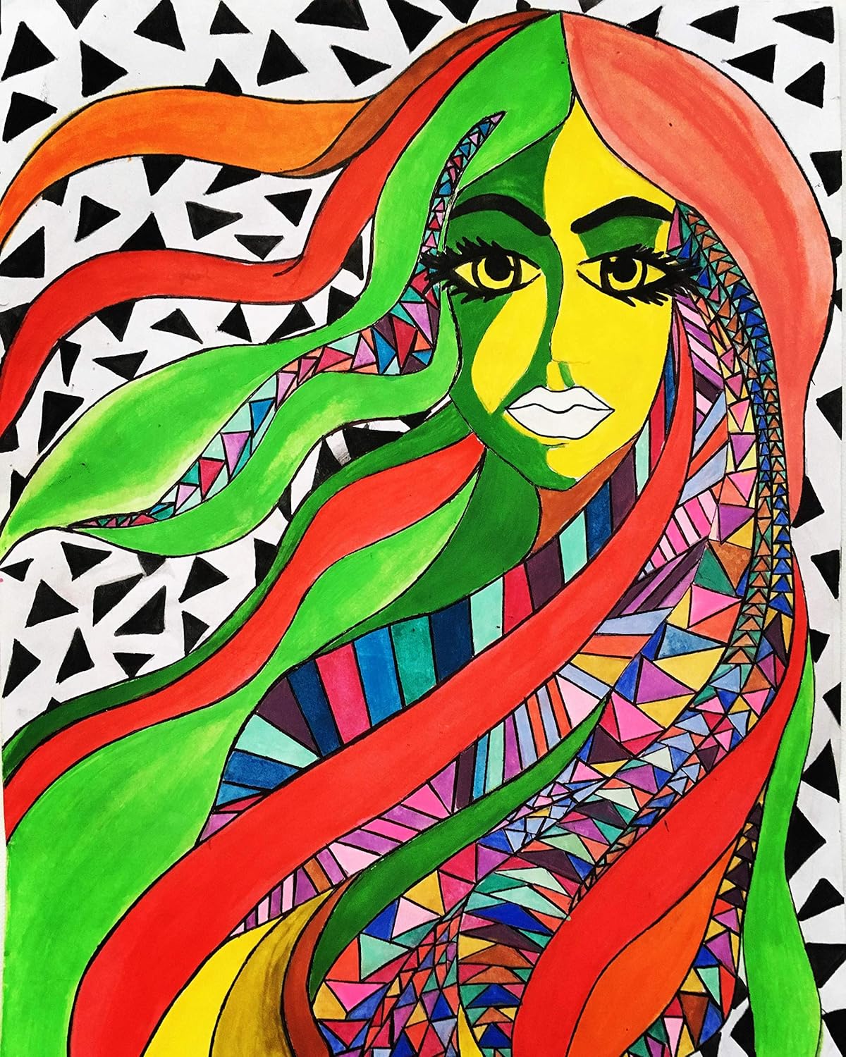 Eta Bootis Midnight Long Drive Painting for Wall Decor (18 x 24 Inch ...