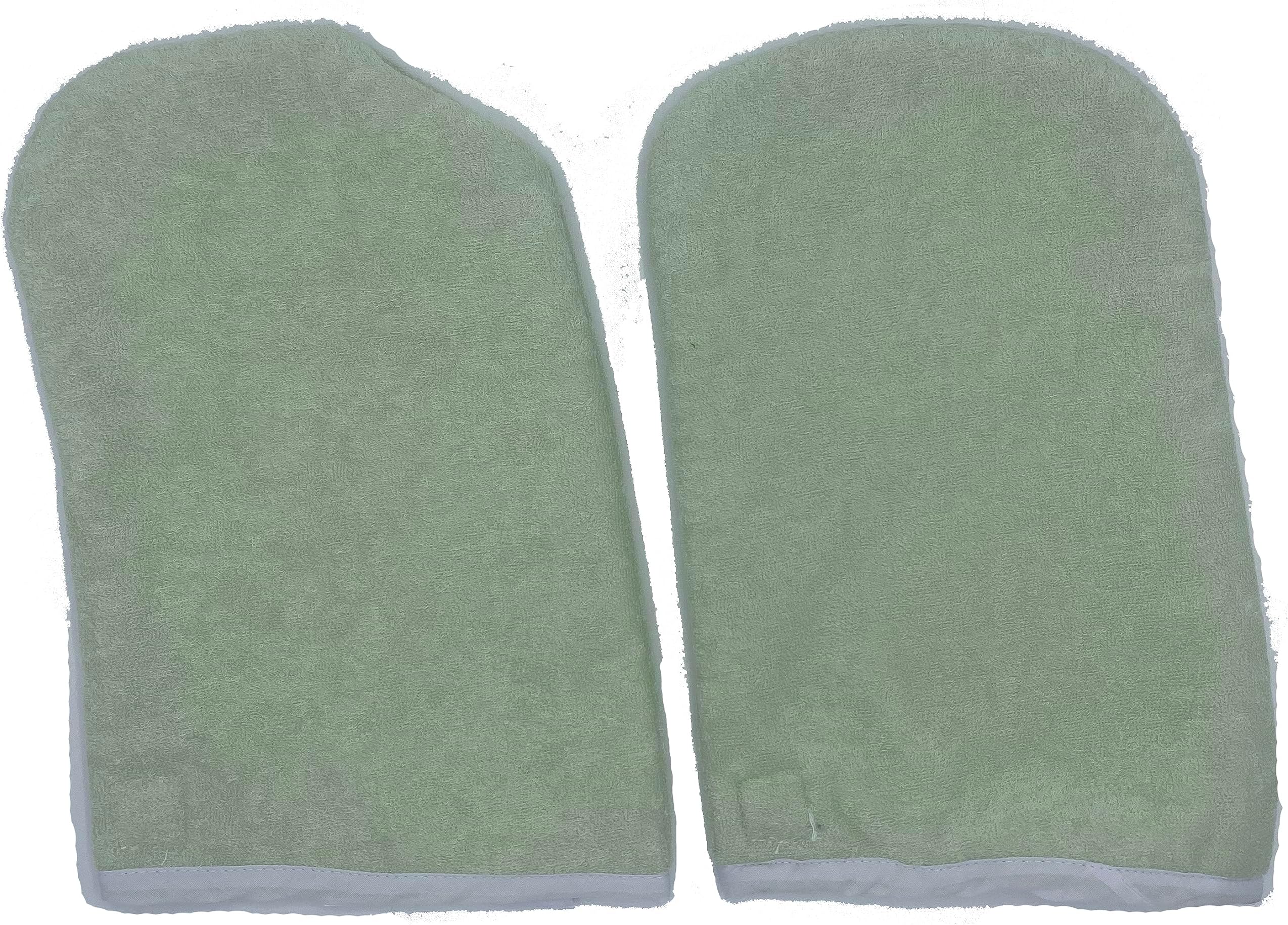 Amazon.com : Paraffin Wax Bath Thermal Terry Hand Mitts (2 Pack ...