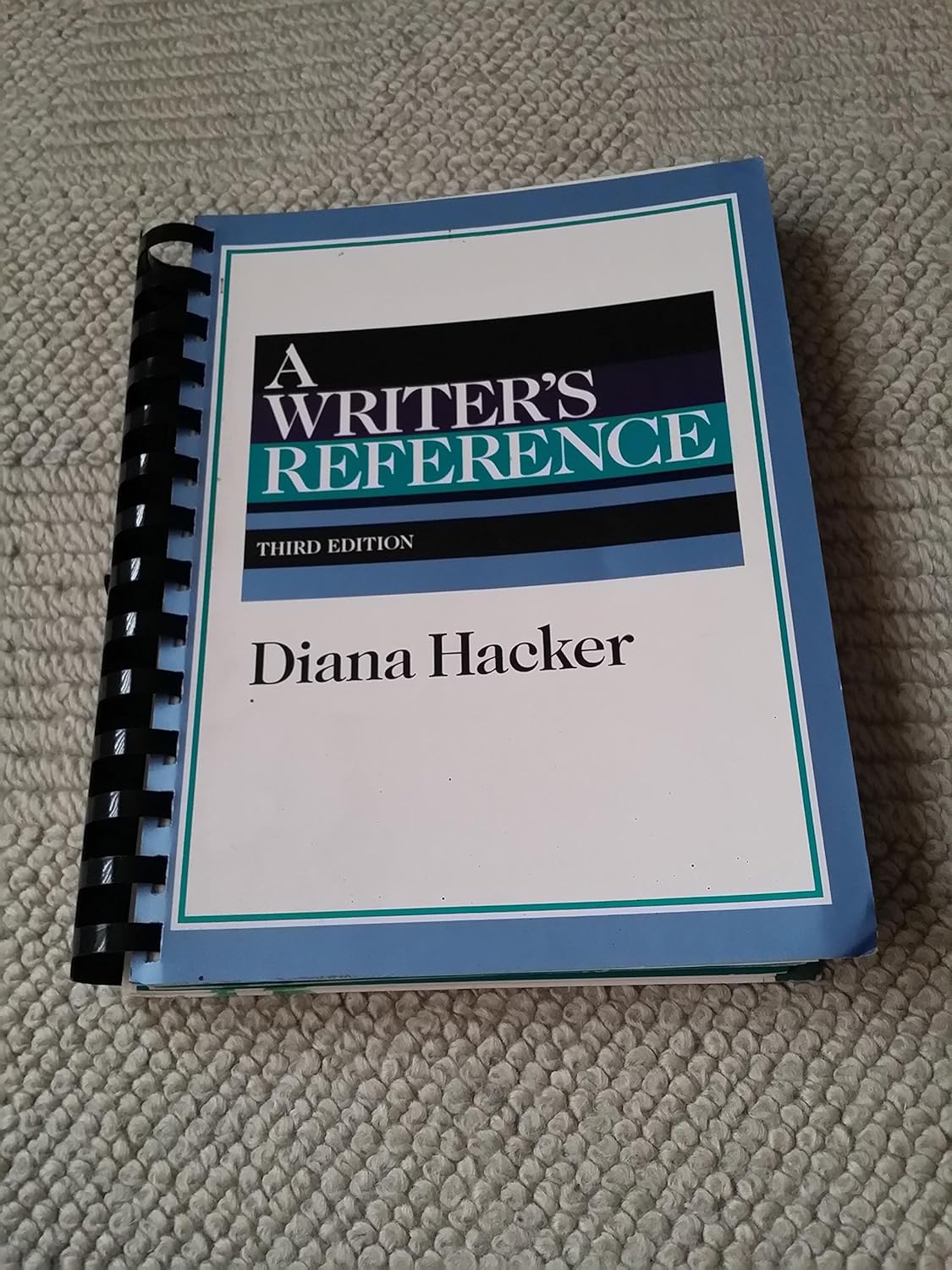 A Writer's Reference: 9780312101435: Amazon.com: Books