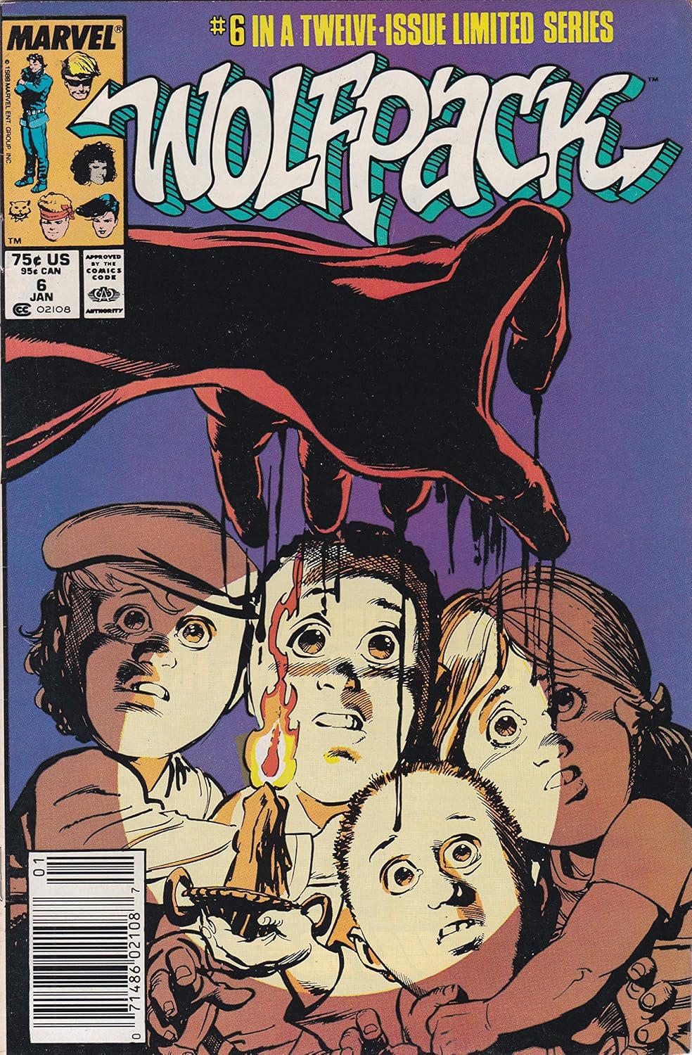 Wolfpack Comic #6 January 1989: Marvel Comics: Amazon.com: Books