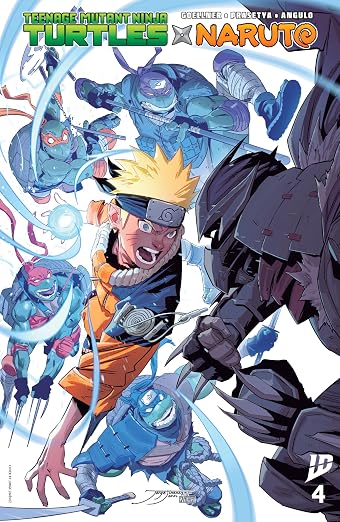 Amazon.com: Teenage Mutant Ninja Turtles x Naruto #4 eBook : Goellner ...