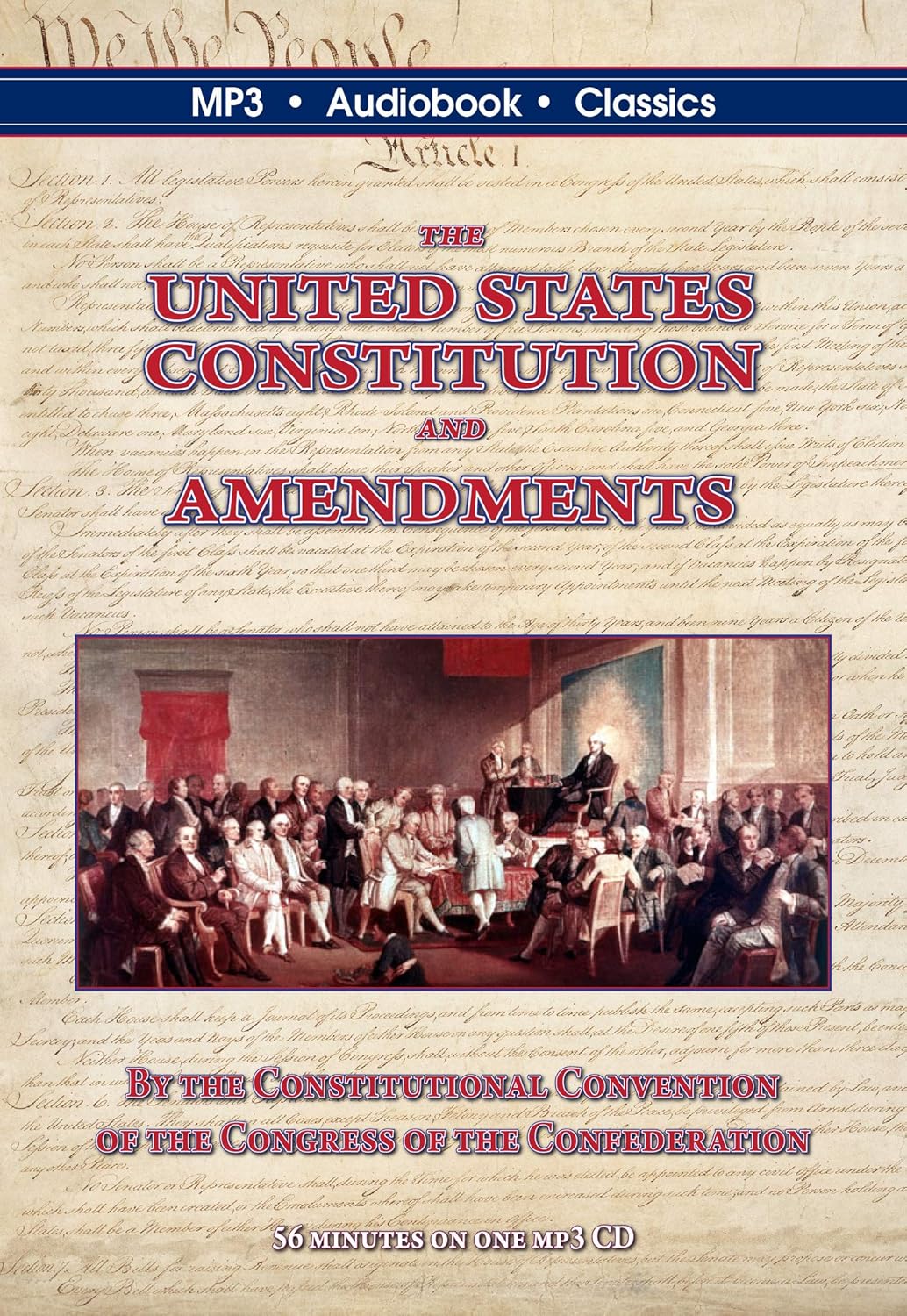 The United States Constitution and Amendments - MP3 CD Audiobook in DVD ...