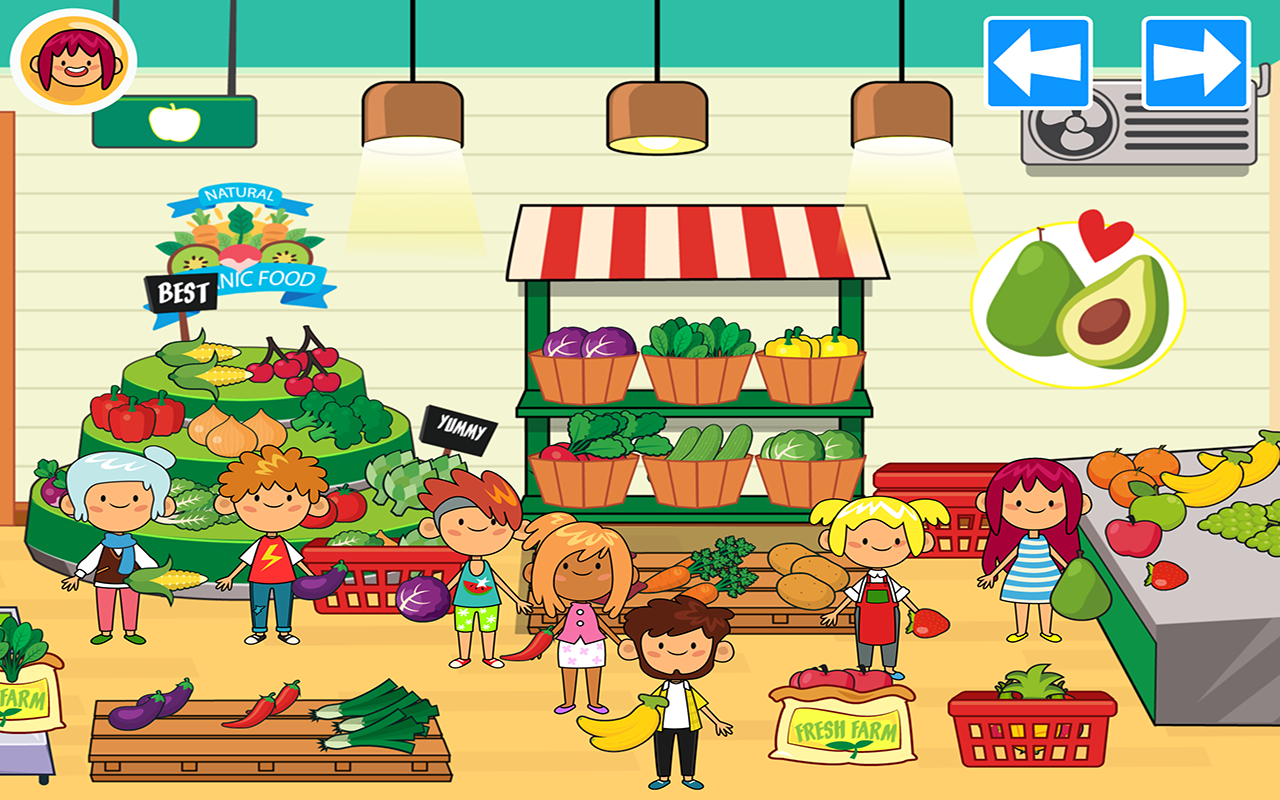 Pretend Grocery Store - Kids Supermarket Learning Games - App on Amazon ...