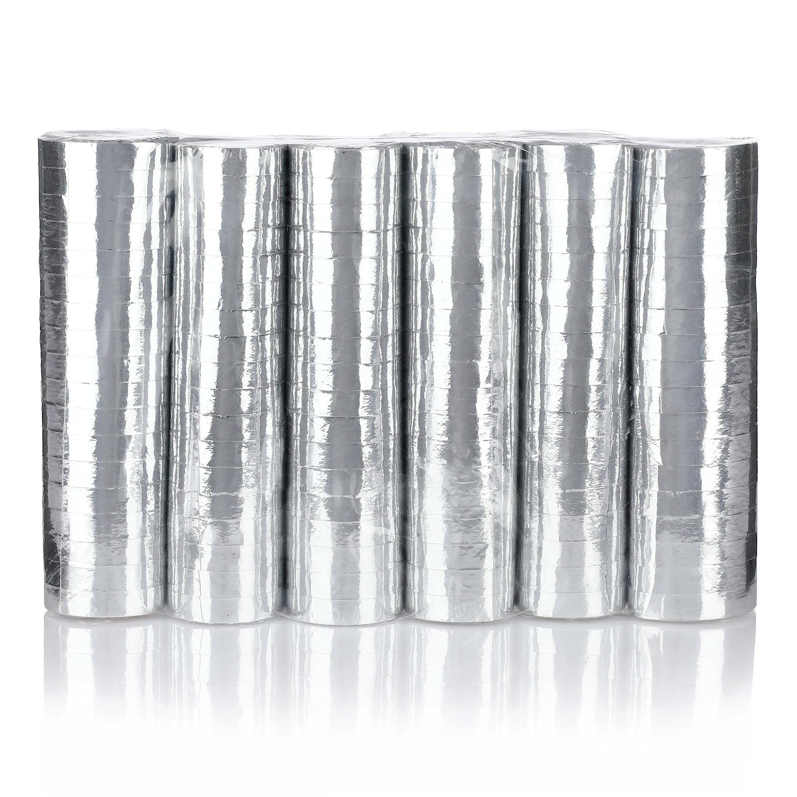 KarneLux Streamers 'Silver Metallic' - Party Decoration for Birthdays ...
