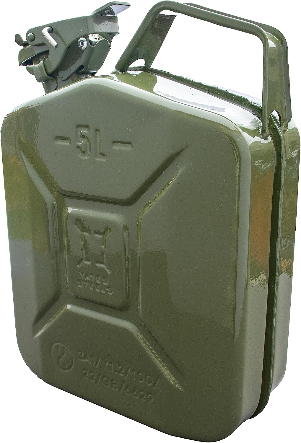 FRO Systems 5 litre metal jerry can fuel can, MX, ATV fuel can with ...