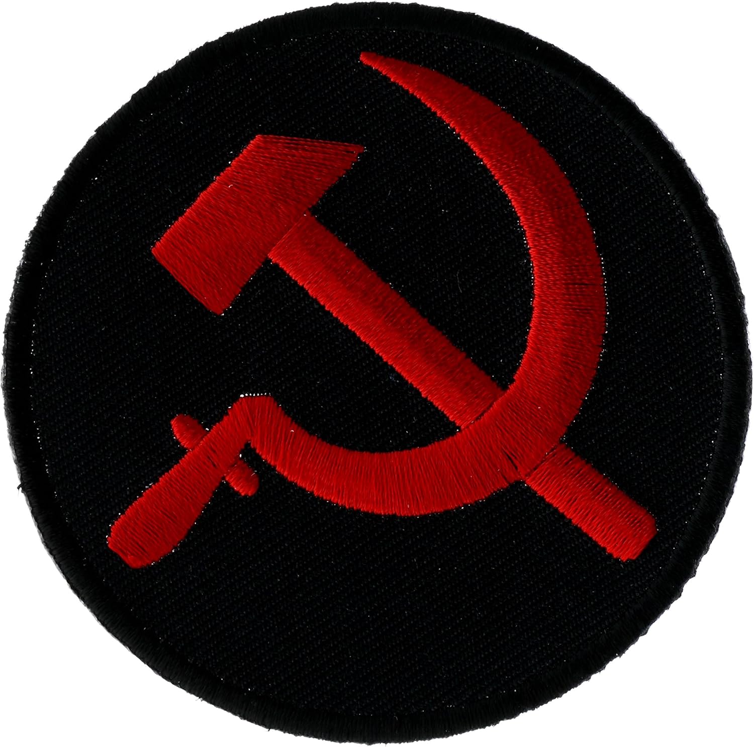 Amazon.com: Russian Russia Red Hammer & Sickle on Black Patch 3 inch ...