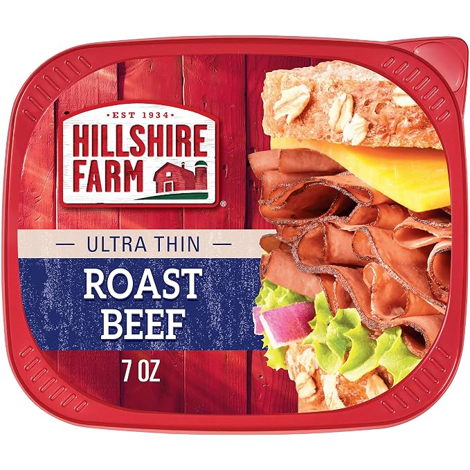 Amazon.com: Hillshire Farm Ultra Thin Sliced Deli Lunch Meat, Roast ...