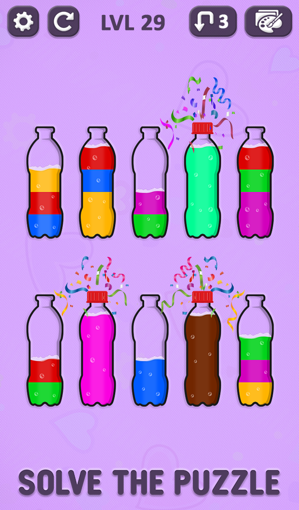 Soda Sort Puzzle - Water Color Sorting - SortPuz - App on the Amazon ...