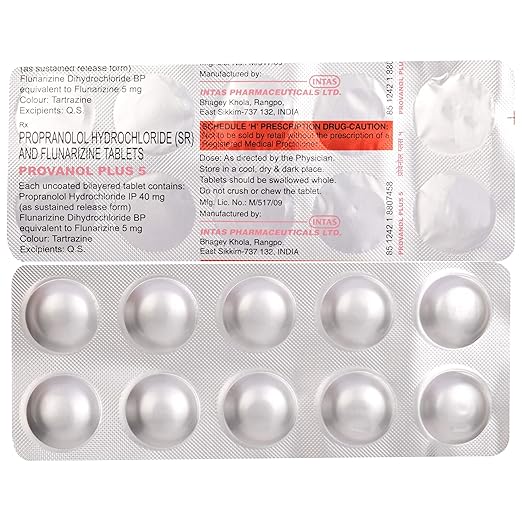 Provanol Plus 5 - Strip of 10 Tablets : Amazon.in: Health & Personal Care