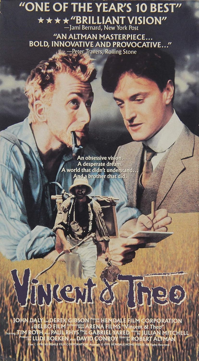 Amazon.com: Vincent & Theo [VHS] : Tim Roth, Paul Rhys, Adrian Brine ...