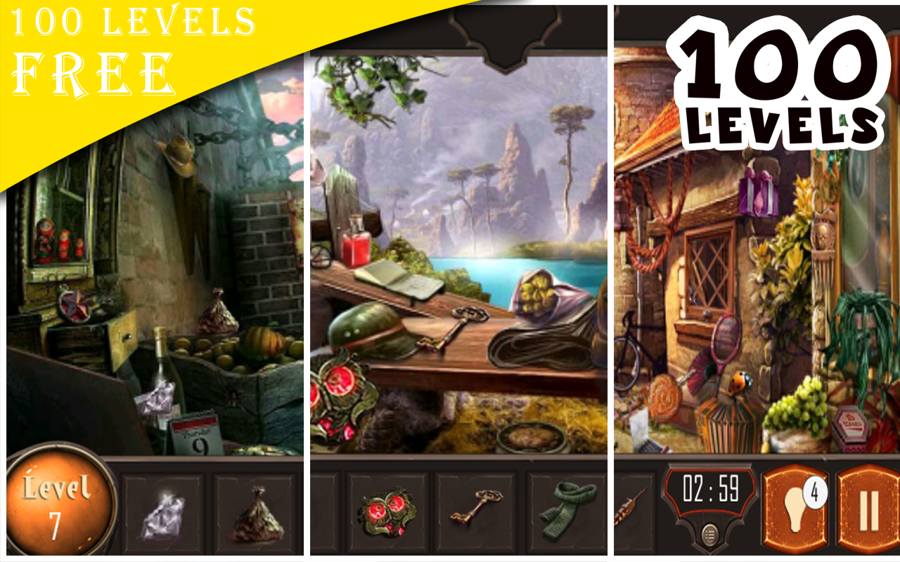 Hidden Object Game : 100 Levels of Hidden Clues - App on Amazon Appstore