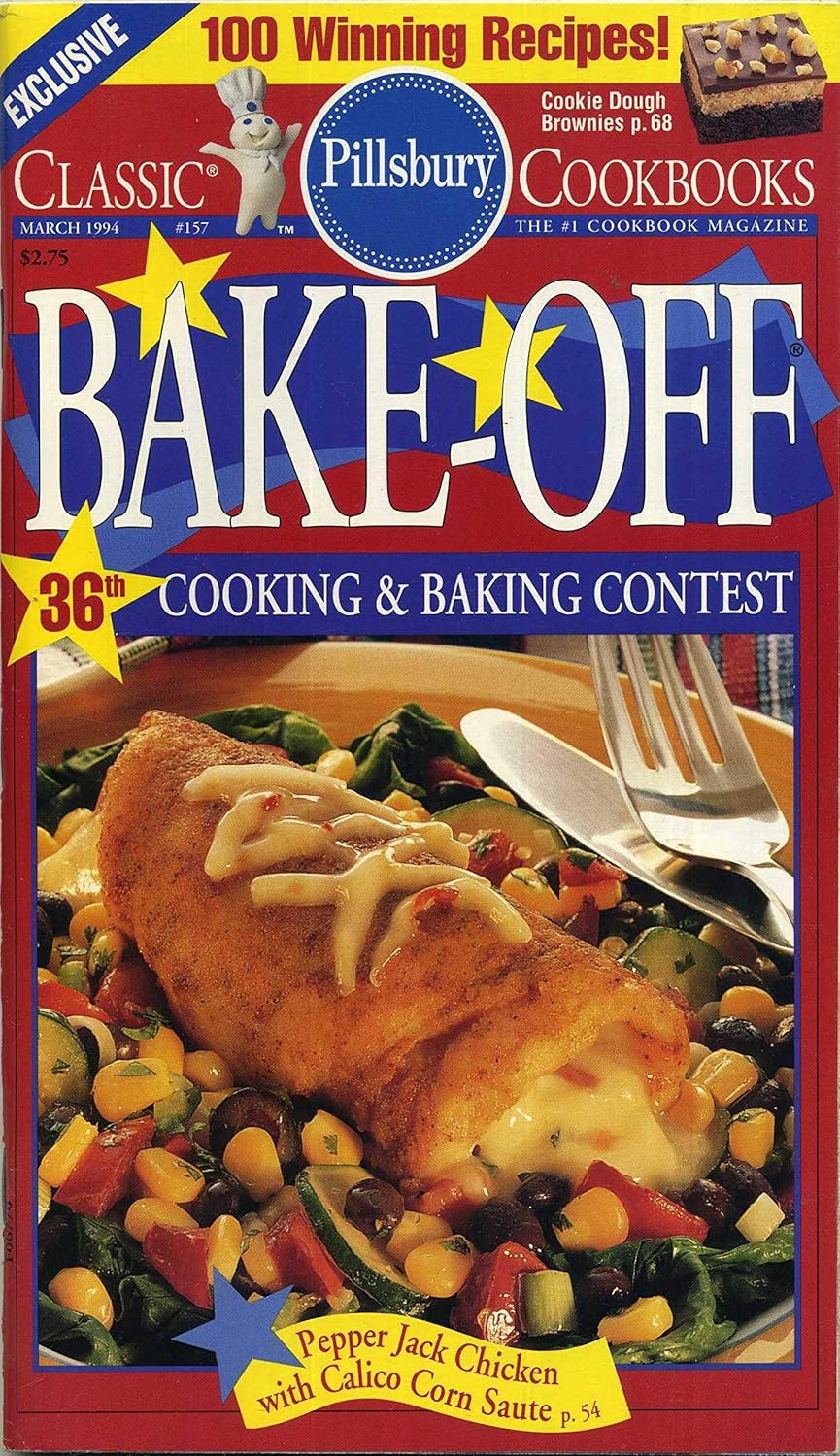 Pillsbury Bake-Off 36th Cooking & Baking Contest Classic Cookbook ...