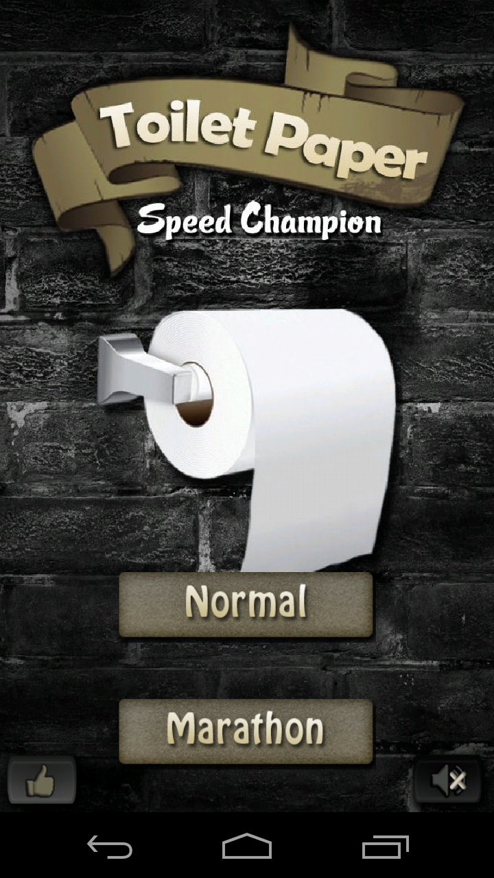 Black Toilet Paper Racing Game - App on the Amazon Appstore
