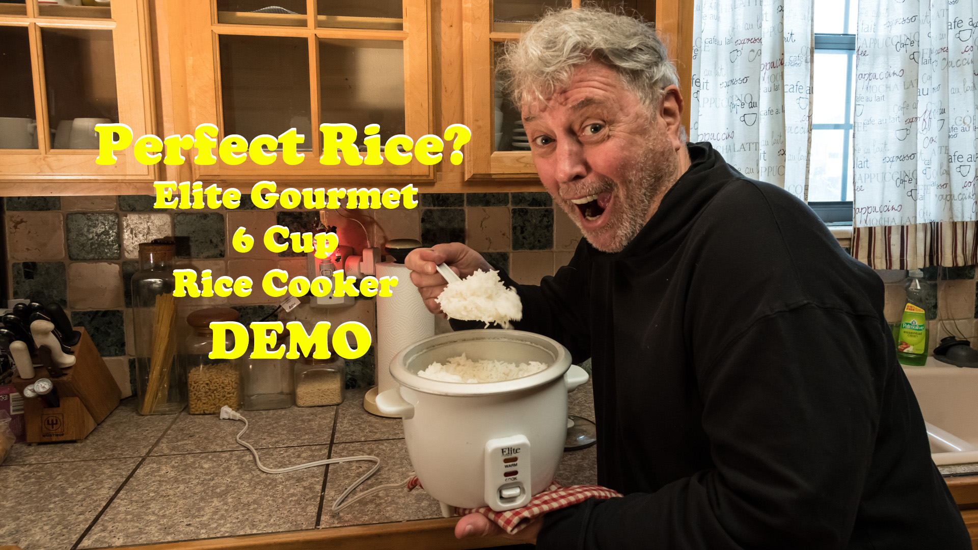 Watch Perfect Rice? Elite Gourmet 6 Cup Rice Cooker - DEMO on Amazon Live