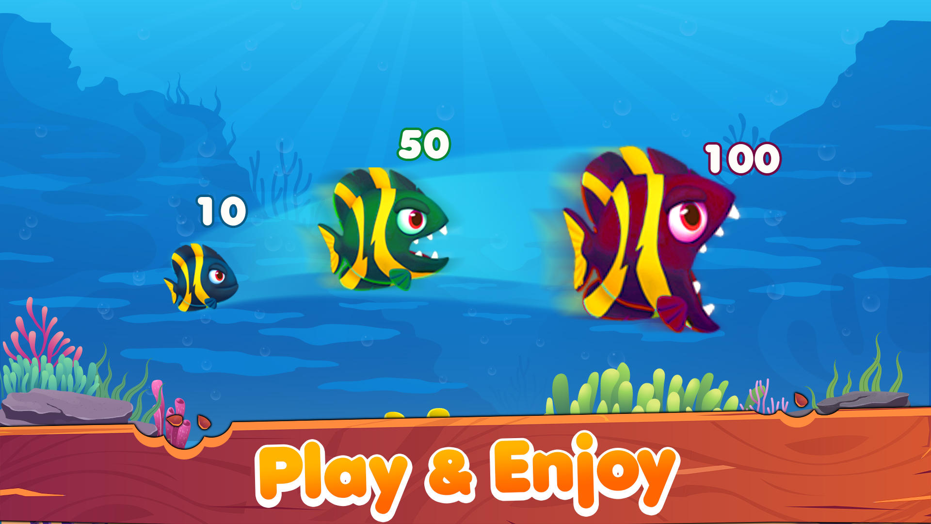 Big Fish Eat Small: Fishing Games:Amazon.co.jp:Appstore for Android