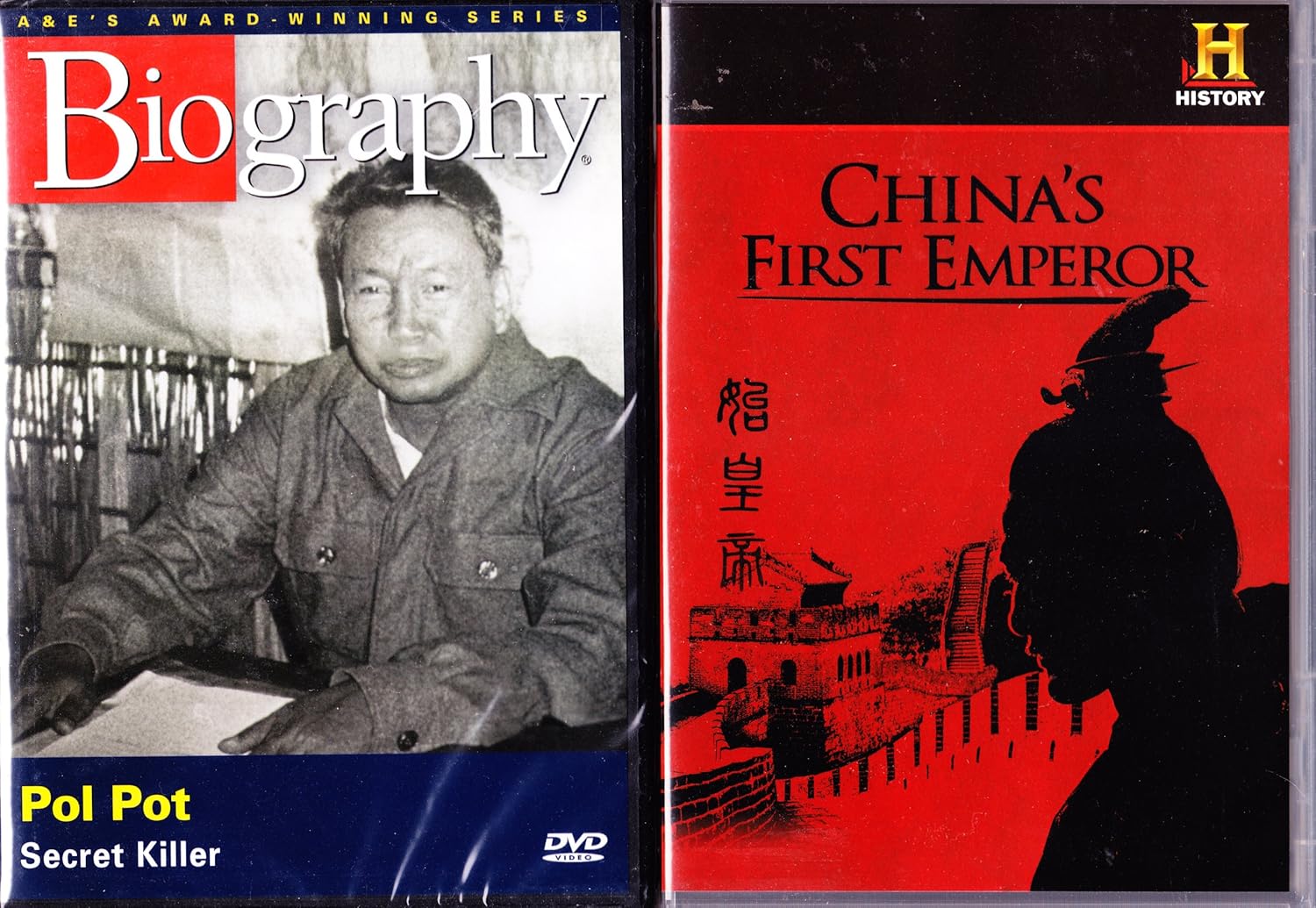 Amazon.com: China's First Emperor , Pol Pot Cambodia Biography : A&E ...