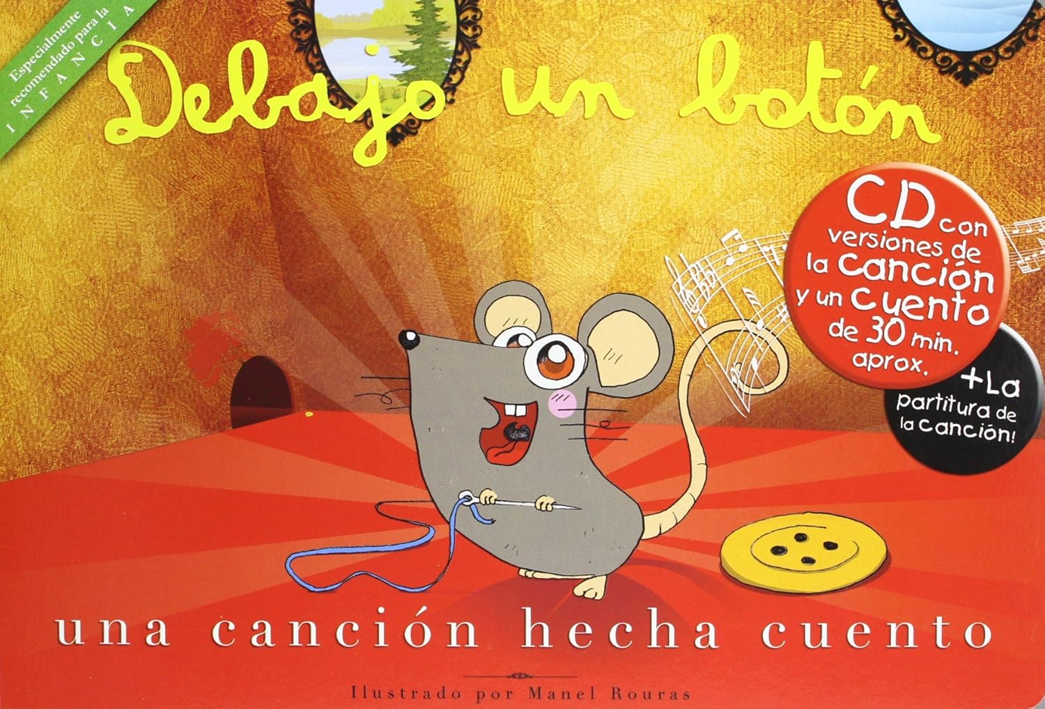Una Cancion Hecha Cuento Debajo Un Boton Cd+Bk: Vv.Aa.: Amazon.ca: Music