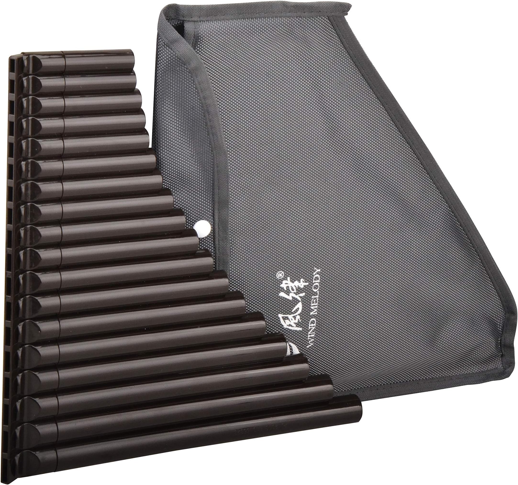 Amazon.com: Wind Melody 18 Pipes Eco-friendly Resin C tone Pan Flute ...