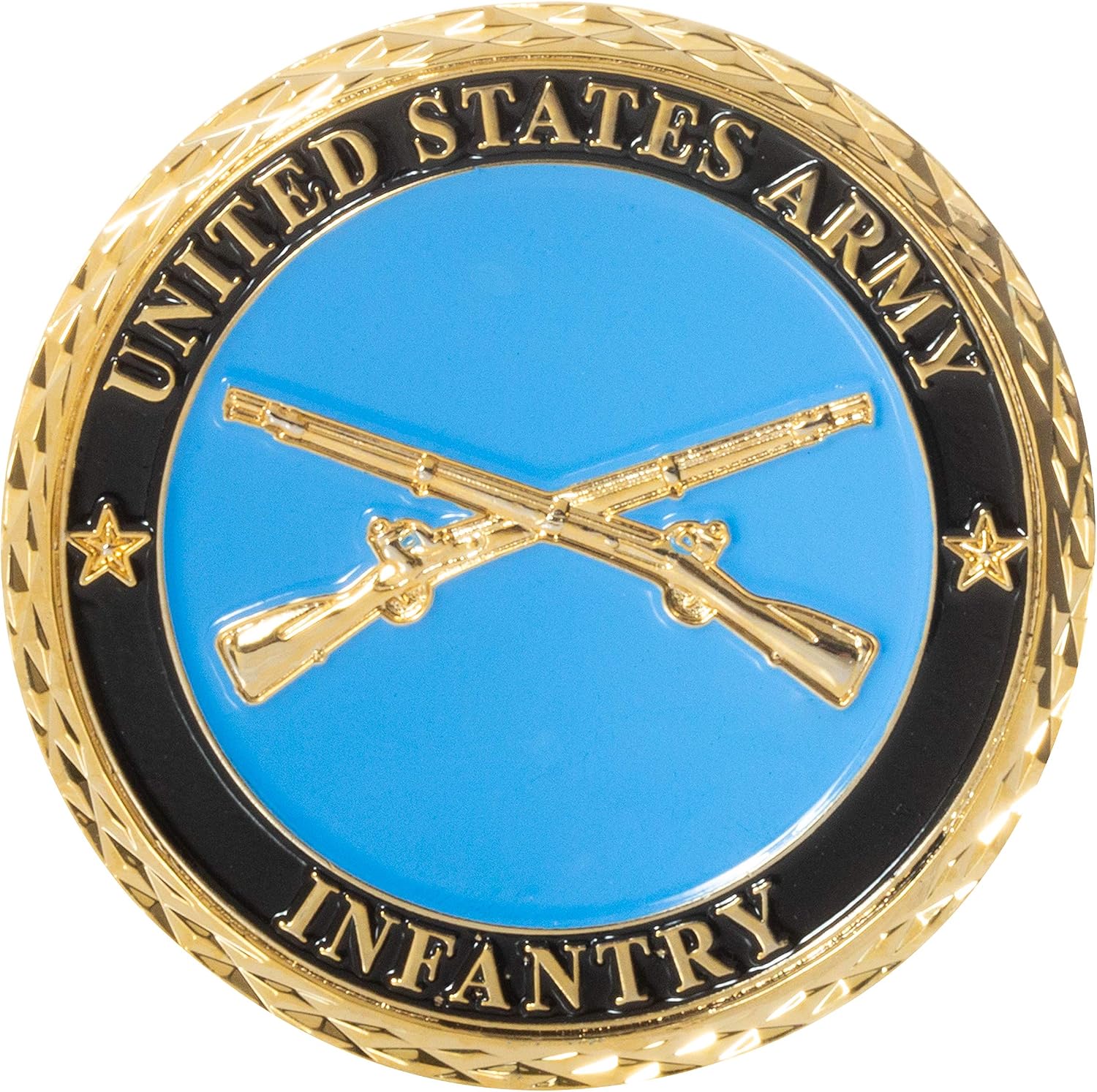 Amazon.com: United States Army Infantry Crossed Muskets Insignia ...