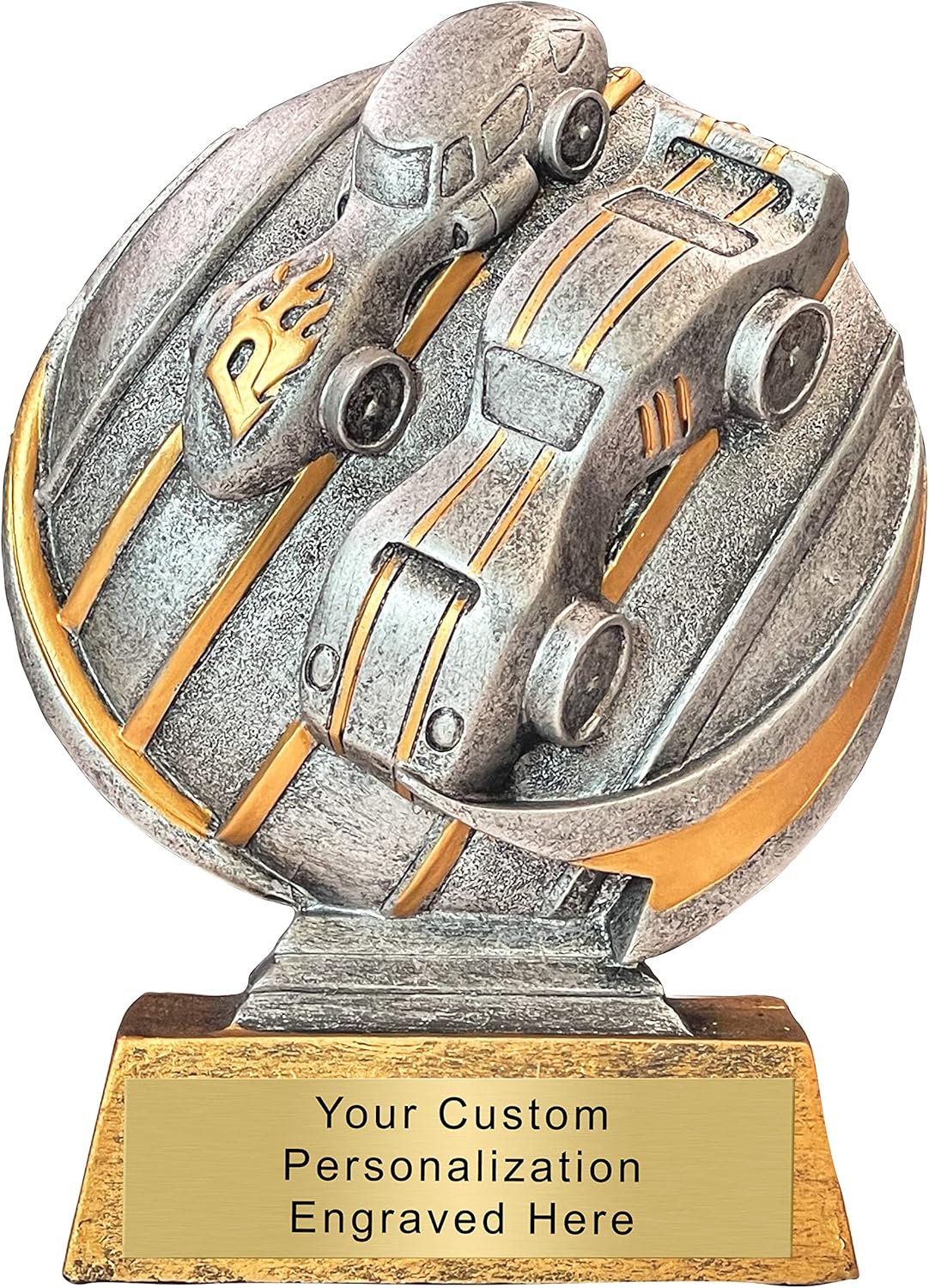 Amazon.com : K2AWARDS Motion Extreme Derby Race Trophy - Custom Derby ...