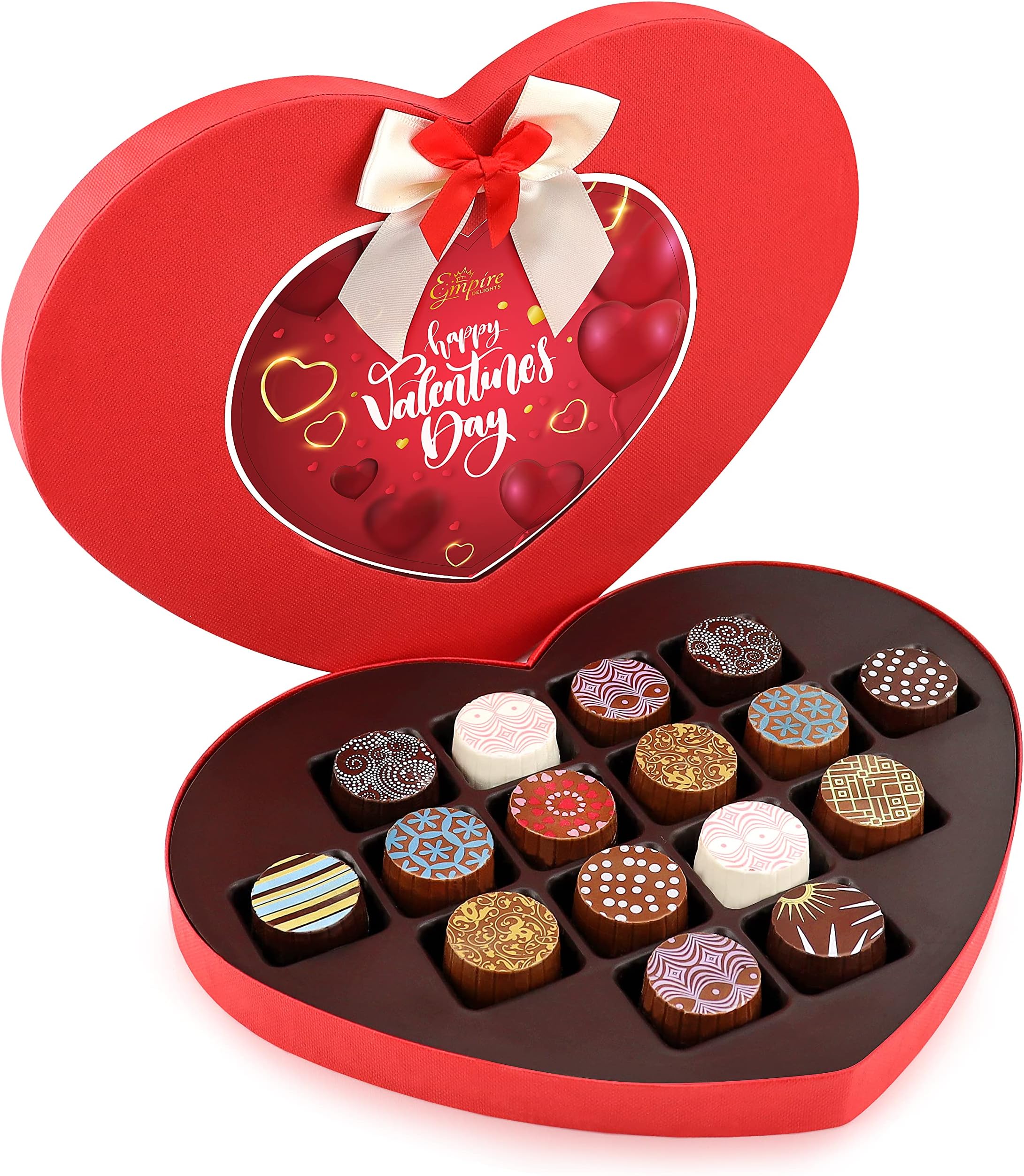 Amazon.com: Valentines Day Chocolate Truffles by Chocolate Works ...
