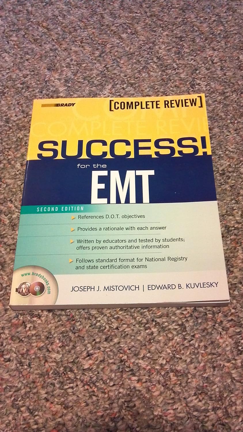 SUCCESS! for the EMT-Basic (2nd Edition): 9780132253963: Medicine ...