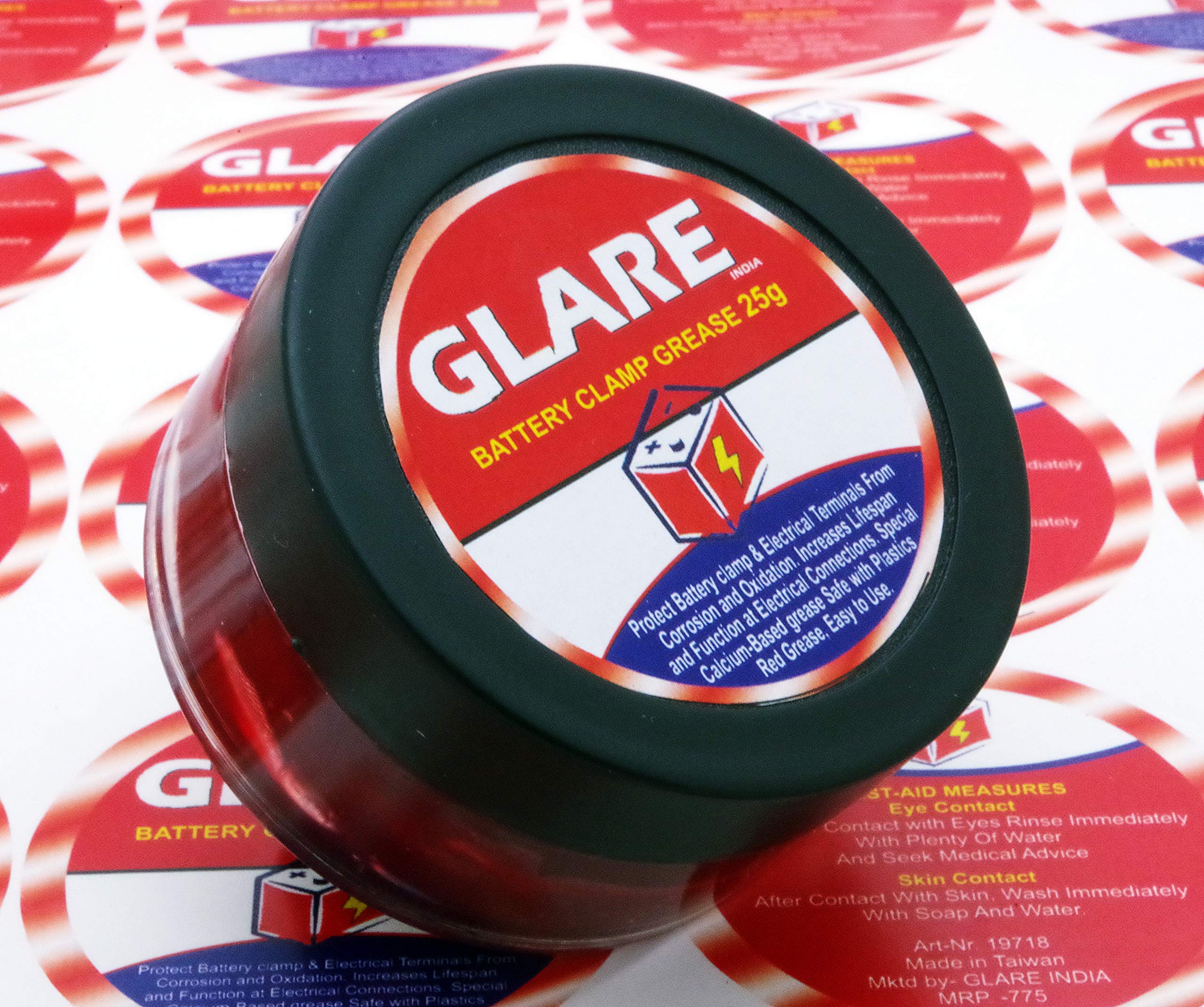 GLARE INDIA Battery Clamp Terminal Grease, 25 g : Amazon.in: Car ...