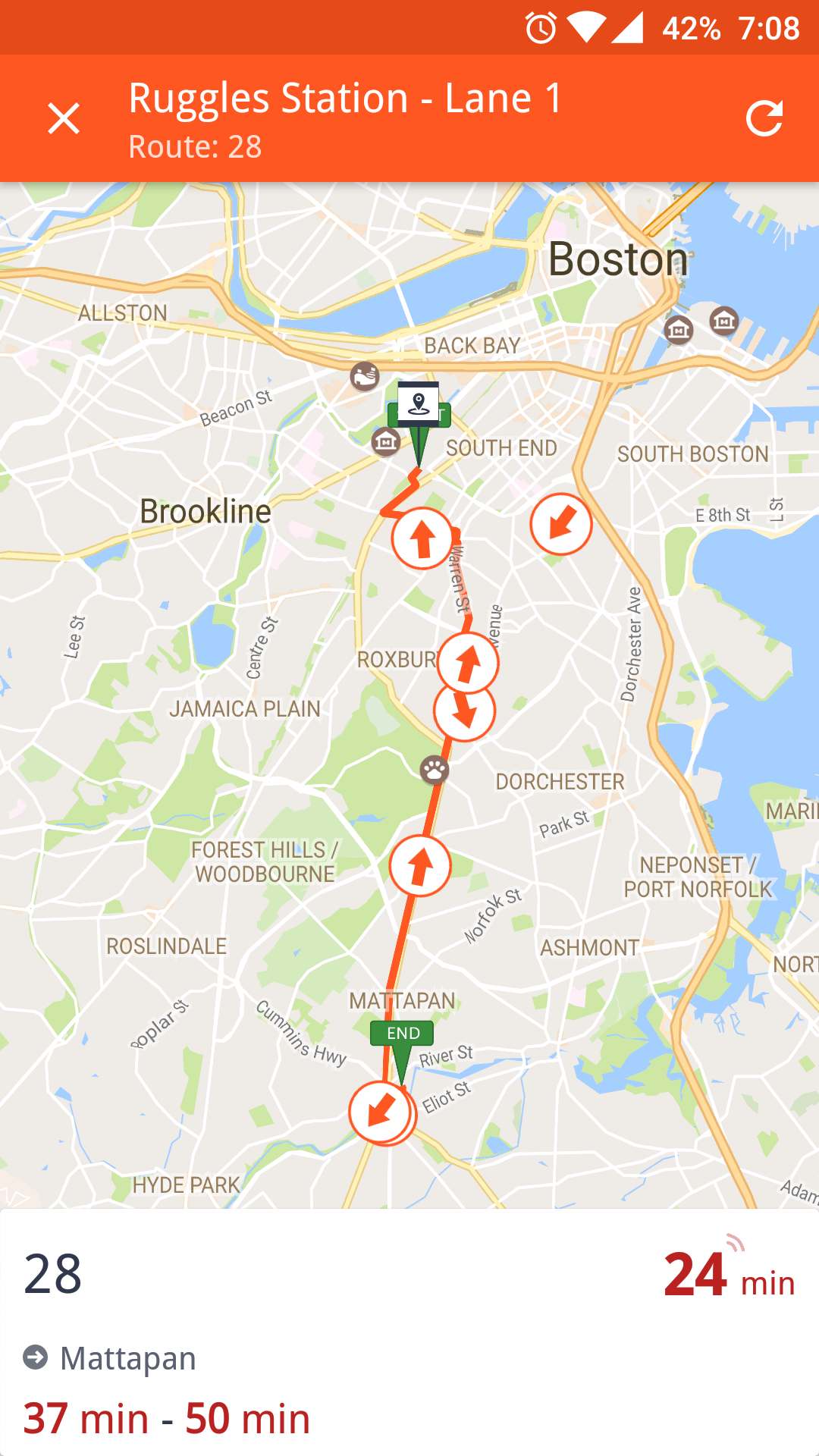 Boston Transit: MBTA Tracker - App on Amazon Appstore