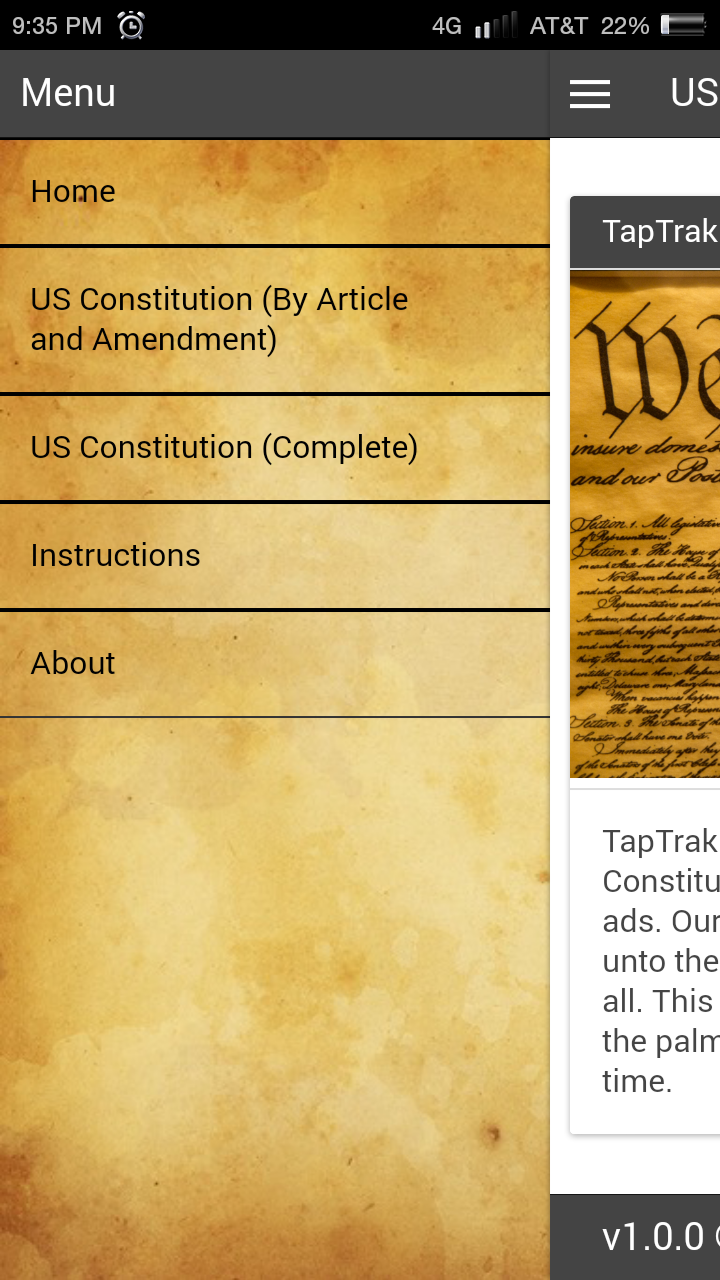 US Constitution:Amazon.com:Appstore for Android