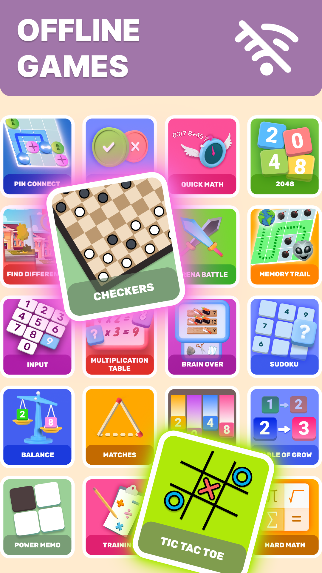 Offline No Wifi Games - App on Amazon Appstore