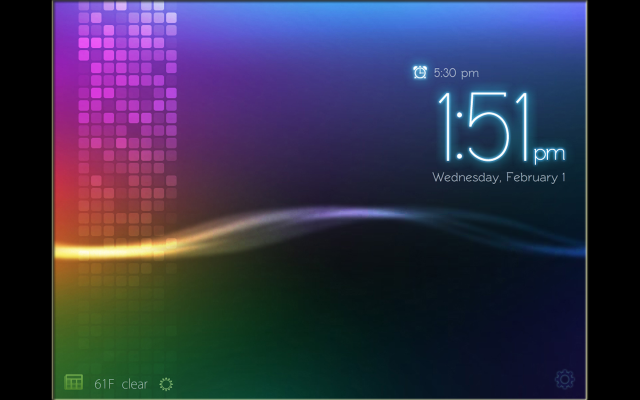 Alarm Clock Live - with News, Weather, Animated Backgrounds, and a ...