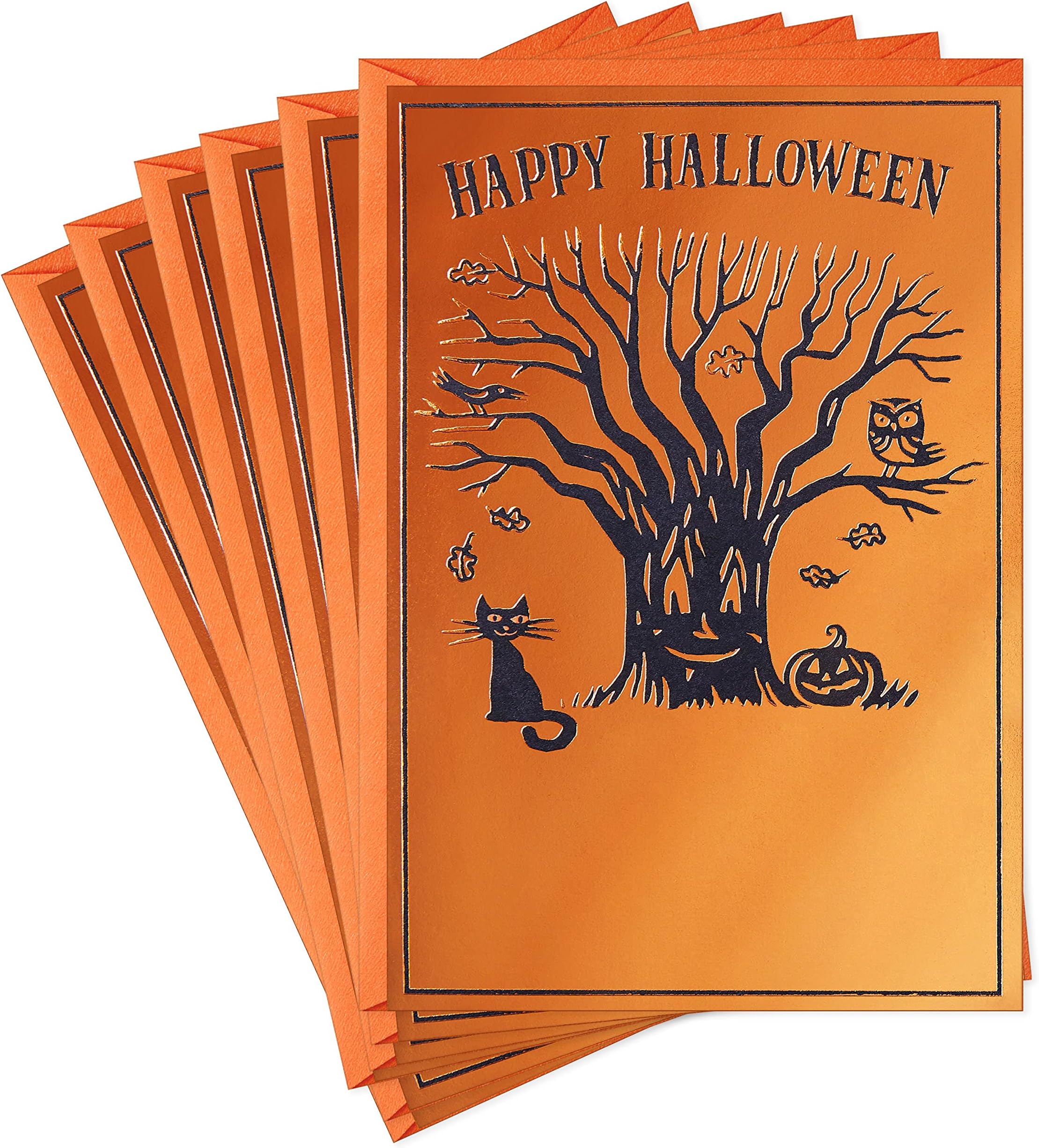 Amazon.com : Hallmark Halloween Greeting Card Assortment (6 Cards, 6 ...