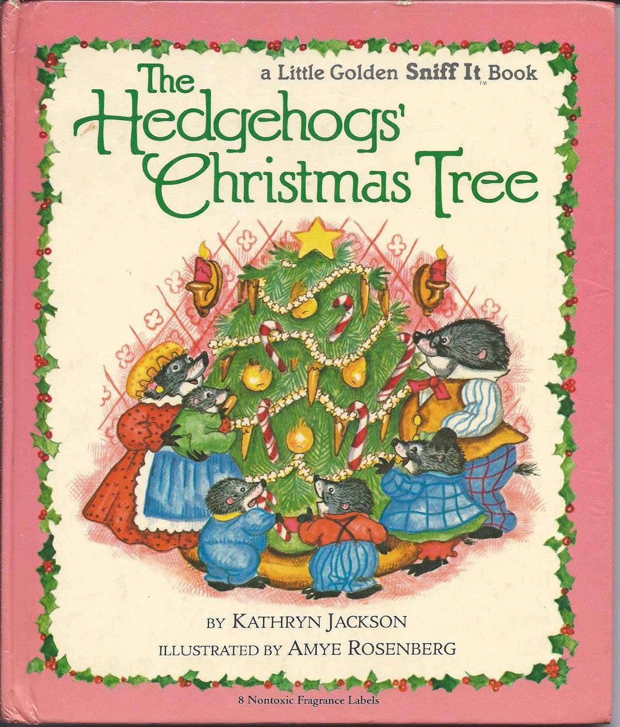 The Hedgehogs' Christmas Tree (Little Golden Sniff It Book): Jackson ...
