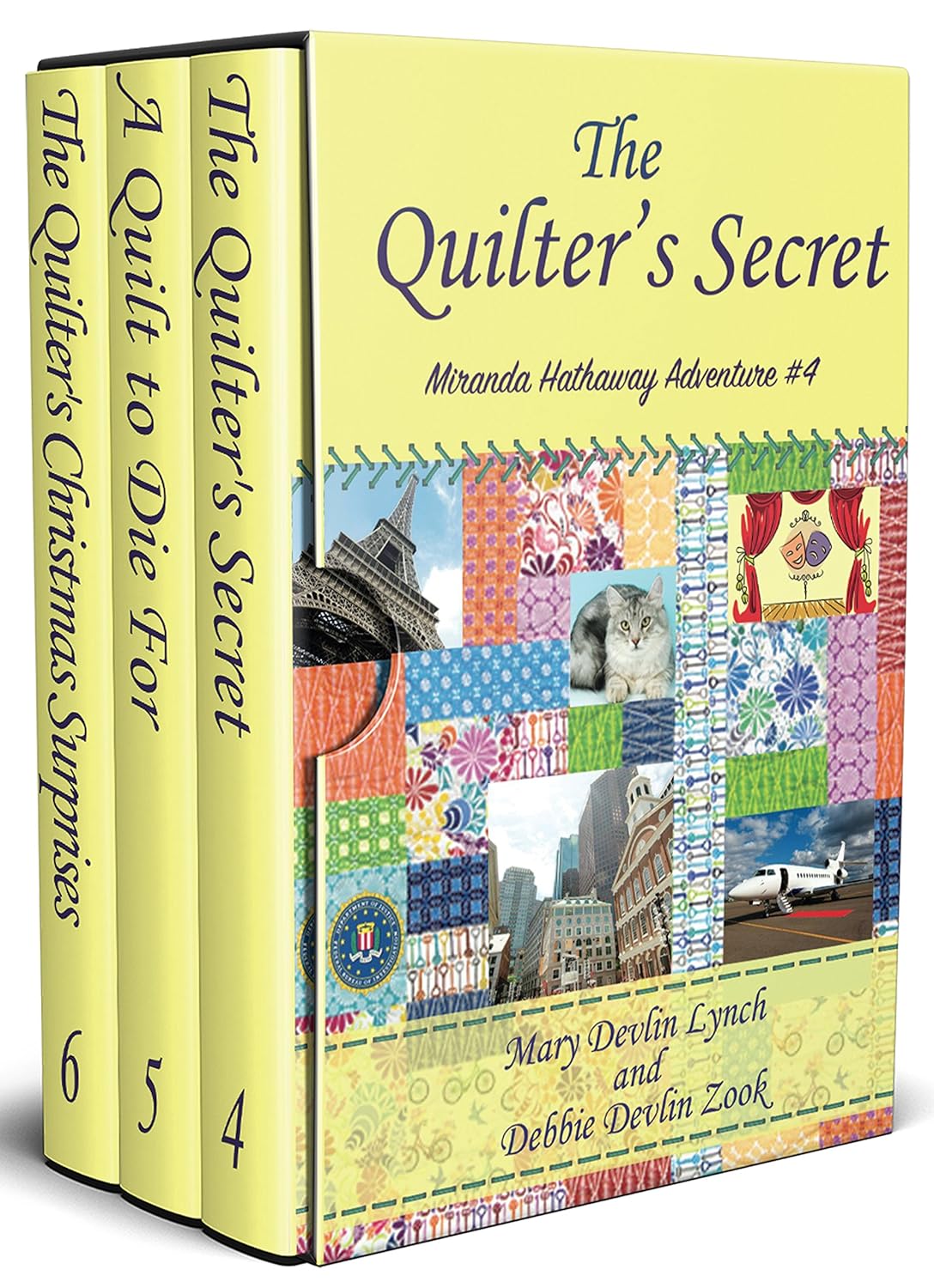 Amazon.com: Miranda Hathaway Boxed Set: Cutler Quilt Guild Adventures ...