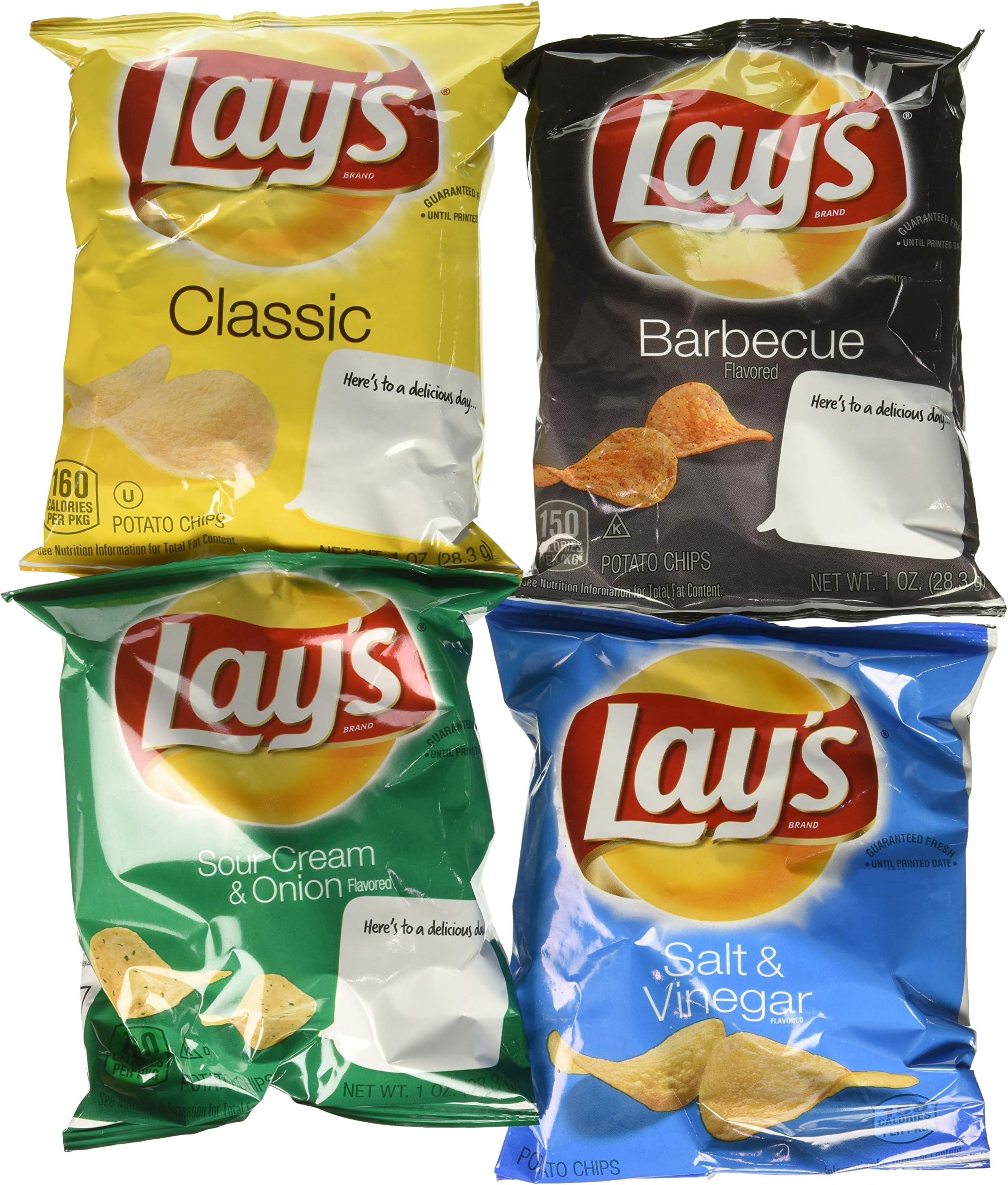 Amazon.com: Lay's Regular, 1 Ounce Bags (Pack of 48)