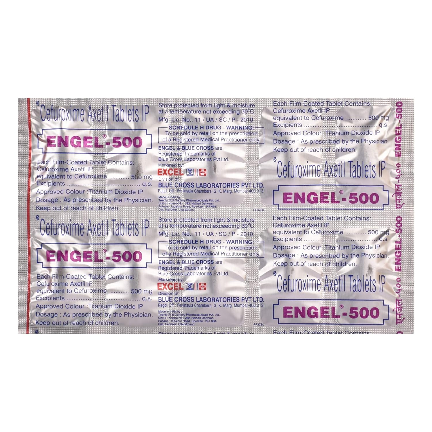 Engel-500 - Strip of 10 Tablets : Amazon.in: Health & Personal Care