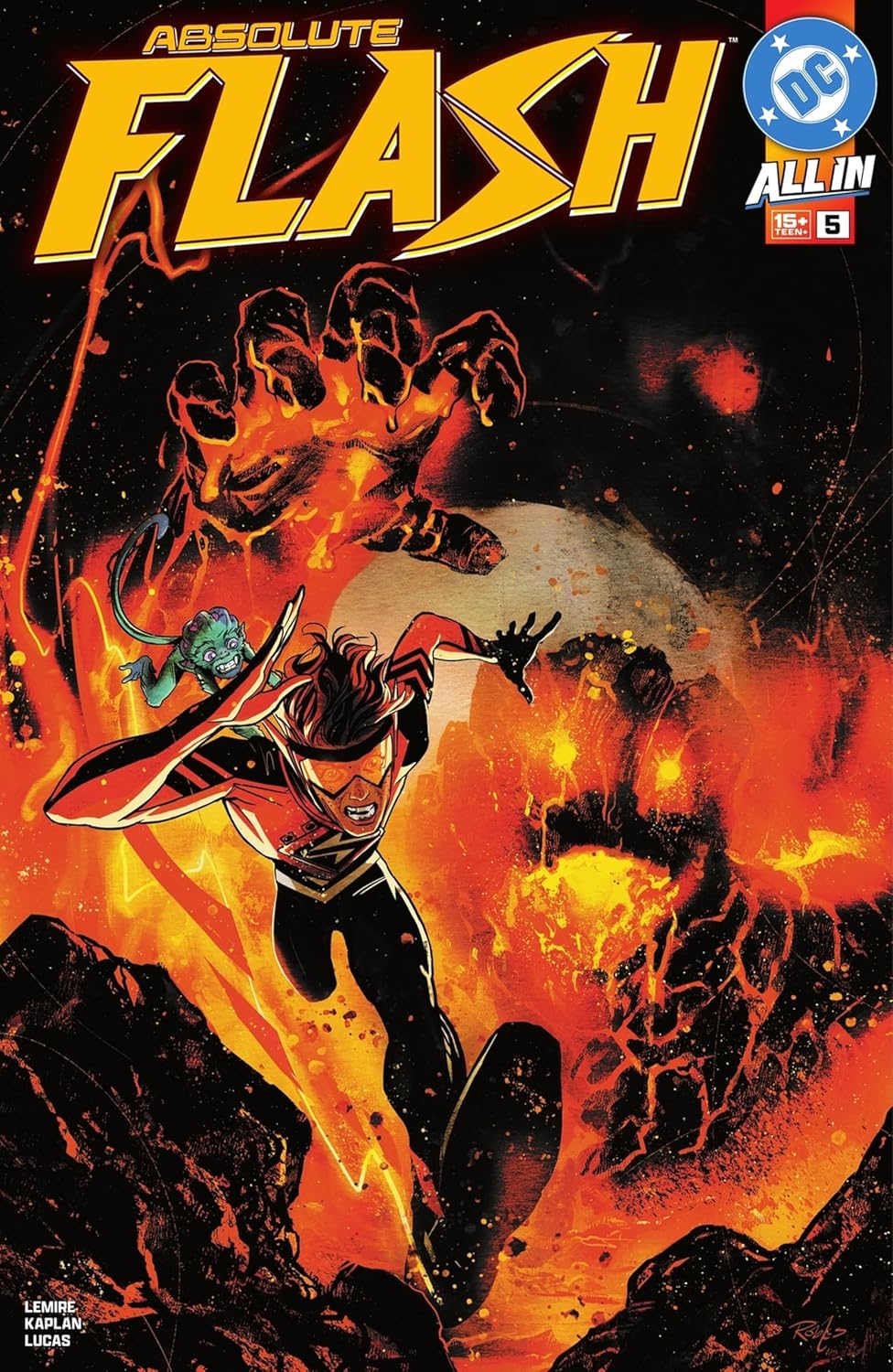 Amazon.com: Absolute Flash (2025-) #5 eBook : Lemire, Jeff, Robles, Nick, Kaplan, A.L.: Kindle Store