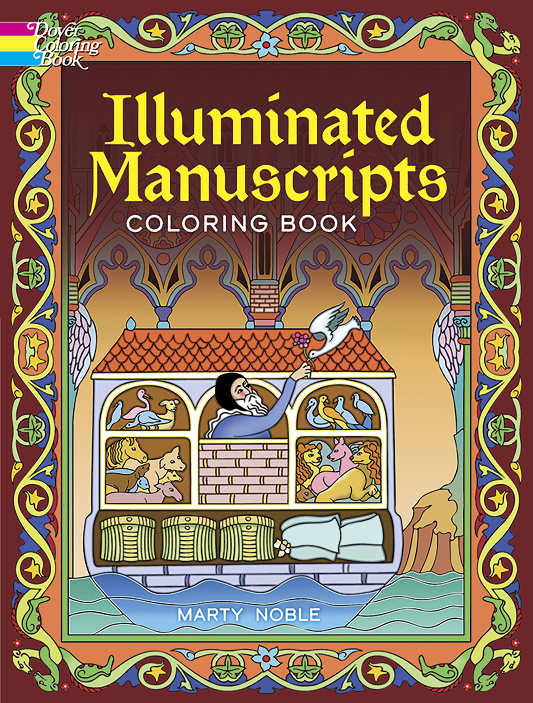 Illuminated Manuscripts Coloring Book (Dover Art Masterpieces To Color ...