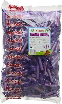 Swizzels 3kg Bulk Sweets Bag of Parma Violets - Party Pack : Amazon.co ...