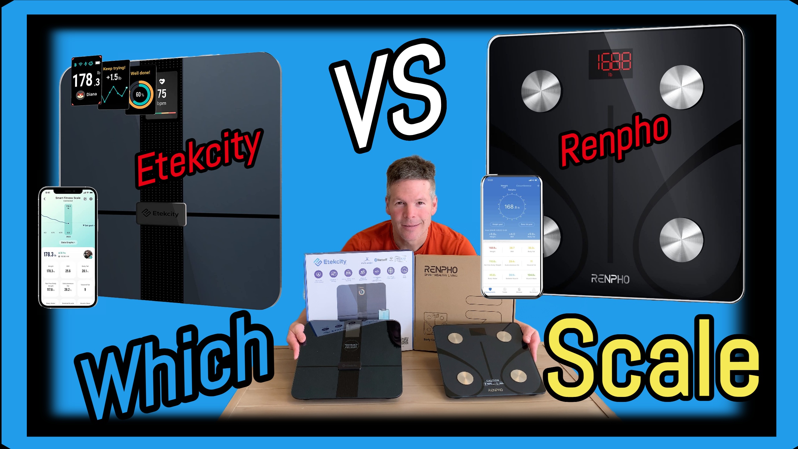 Watch Renpho VS Etekcity Smart Body Composition Scales Comparison on ...