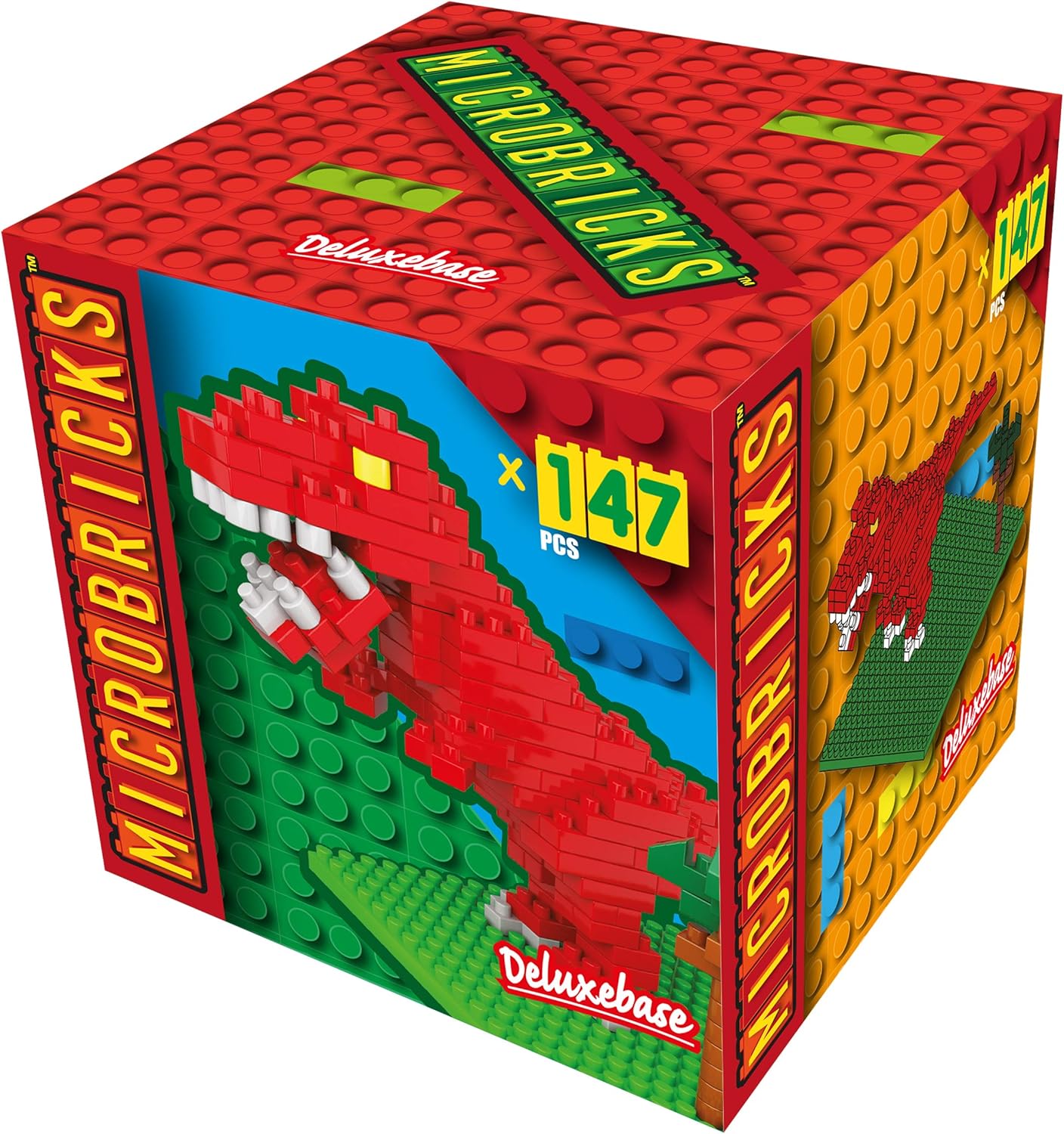 Microbricks – T-Rex from Deluxebase. Mini Block Dinosaur Puzzle ...