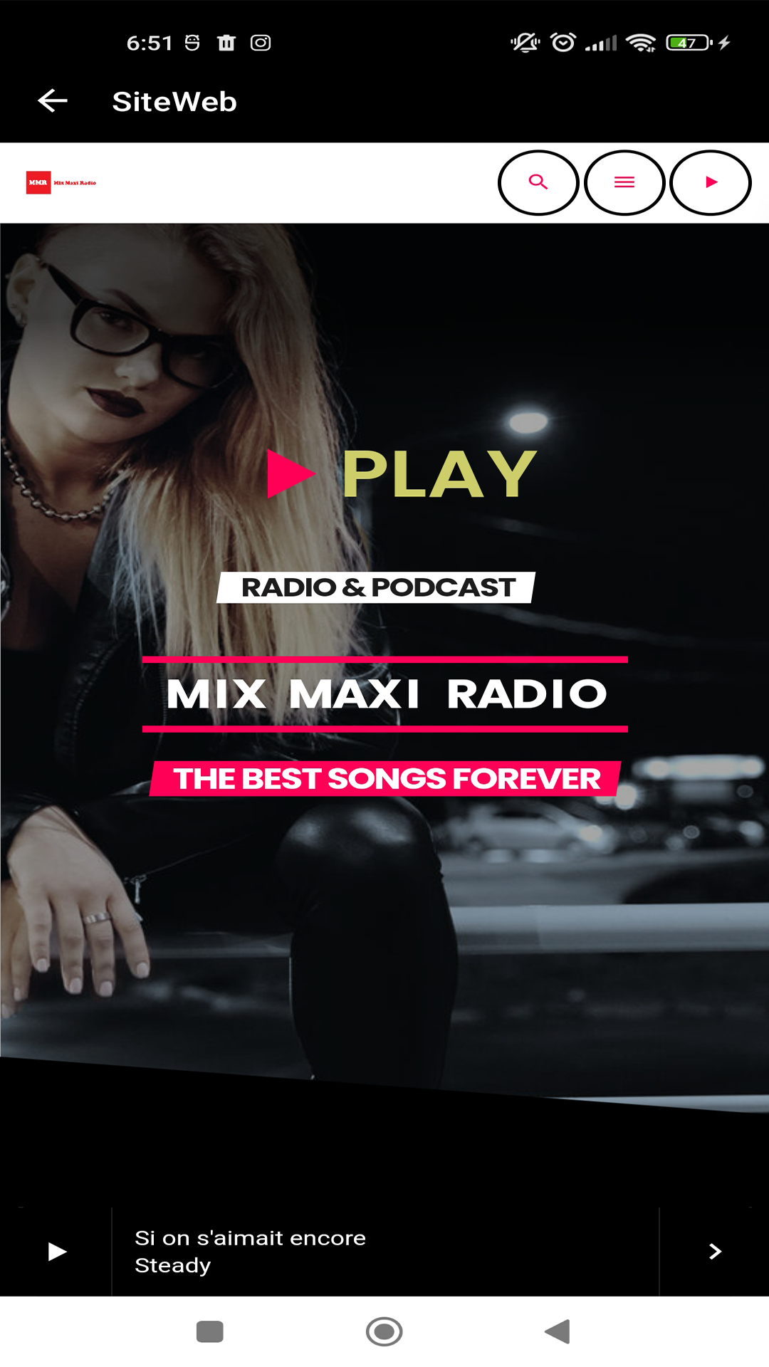 Mix Maxi Radio - App on Amazon Appstore