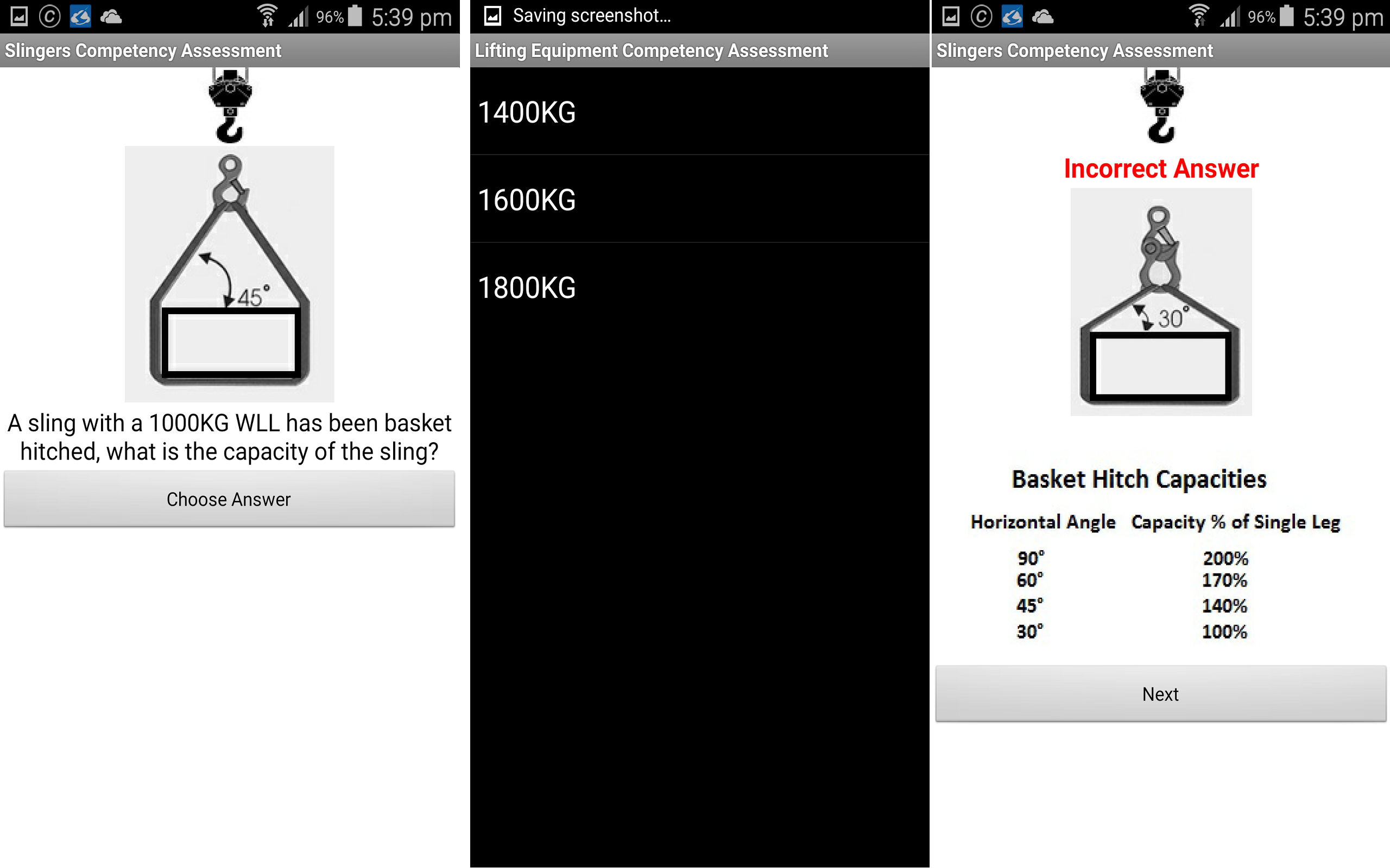 Riggers Competency Assessment - App on the Amazon Appstore