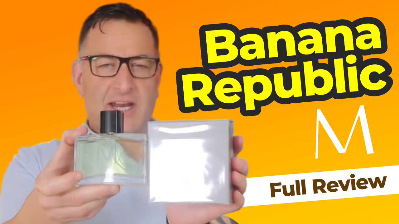 Watch Banana Republic M mens cologne review on Amazon Live