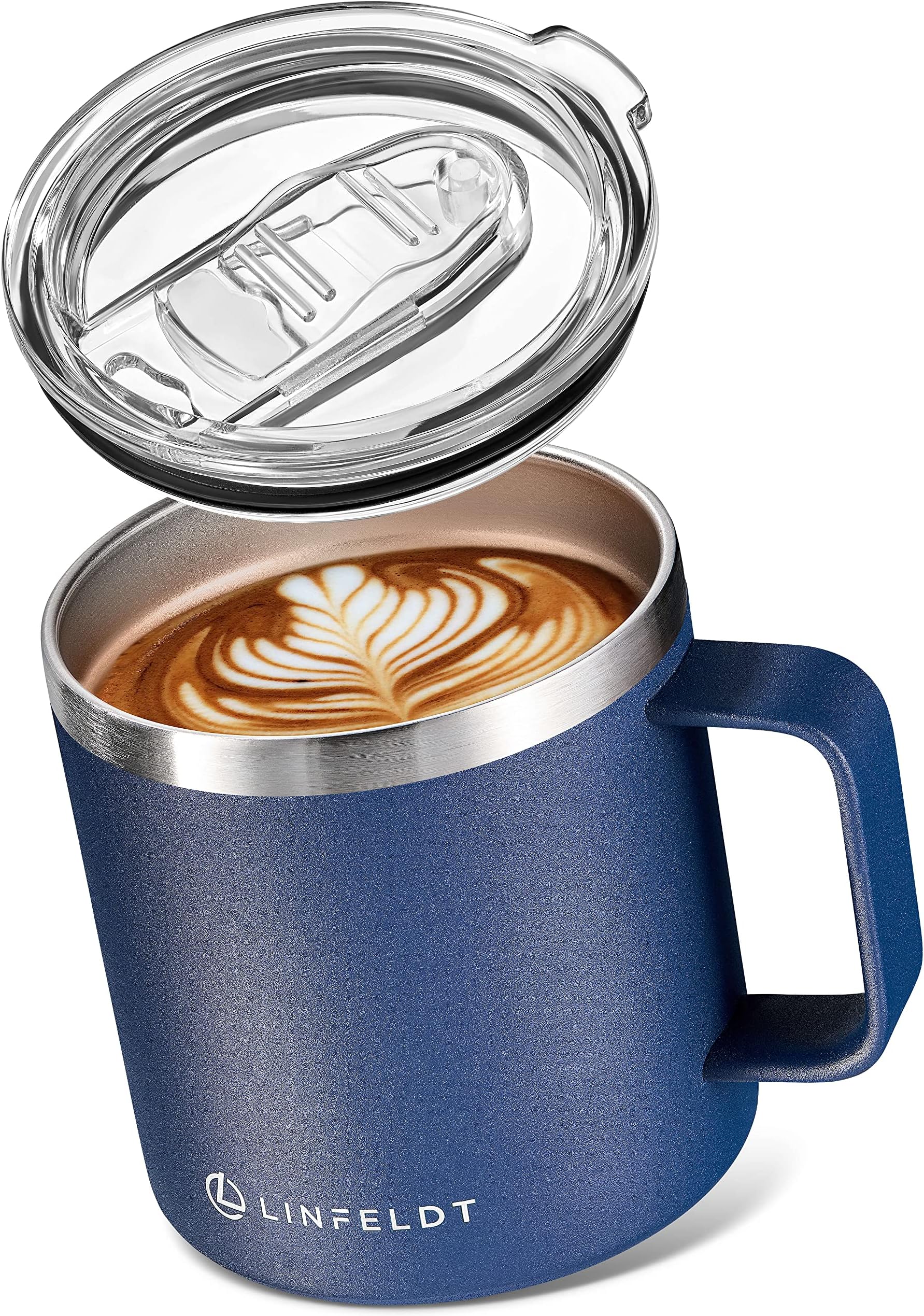 LINFELDT® Thermobecher mit Henkel - TOP KAFFEEBECHER THERMO ...