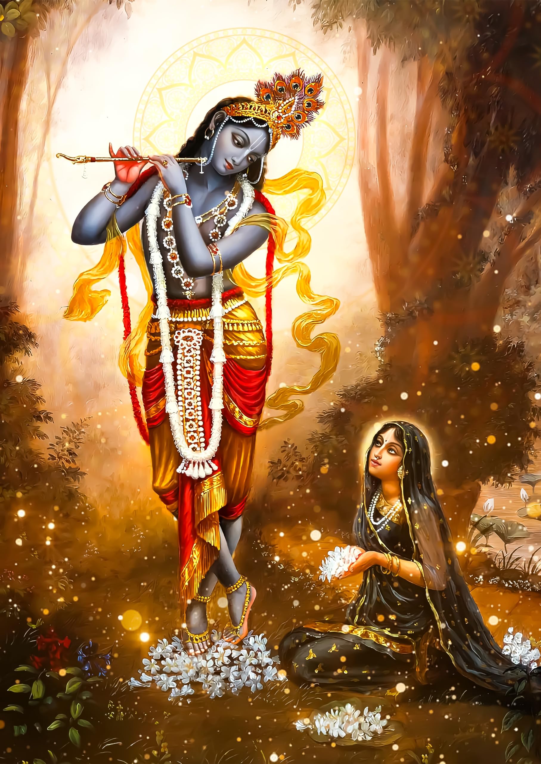Beautiful Images Of Krishan Ji Young Beautiful Krishna Poster