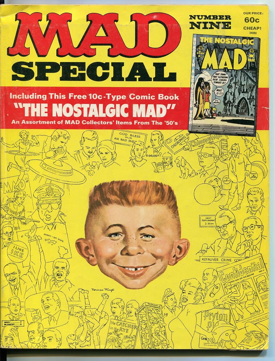 Amazon.com: MAD Special #9-1972-Nostalgic Mad Comic #1-Mort Drucker ...