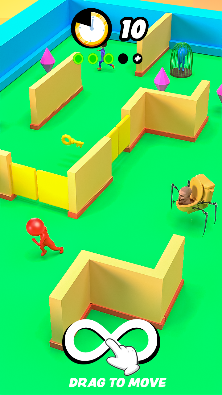 Hide & Seek Stickman Escape Game: Real Stickman Adventure Challenging ...