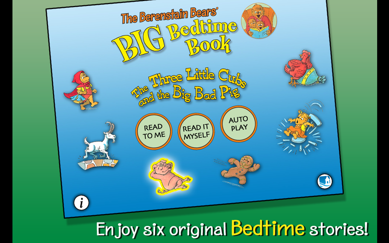 The Berenstain Bears' BIG Bedtime Book - App on the Amazon Appstore